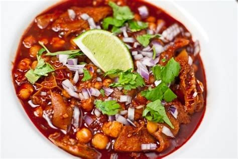 Comida Mexicana Menudo Menudo O Pancita Un Plato Insignia De La