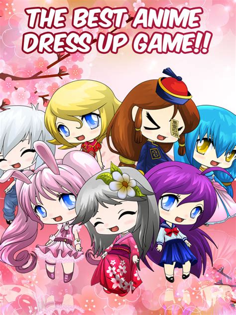 Anime Chibi Girls Characters Dressup Creator Games Apprecs Hot Sex