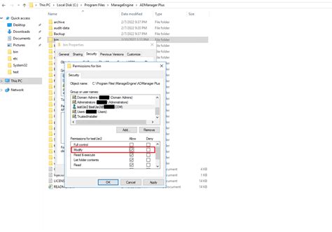Admanager Plus Startup Failed You Do Not Have Sufficient Privileges To Start The Product