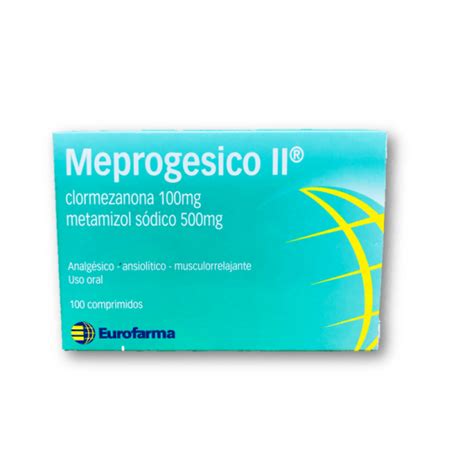 Meprogesico Ii Blíster 10 Tabletas Farmacia La Moderna Y Comisariato