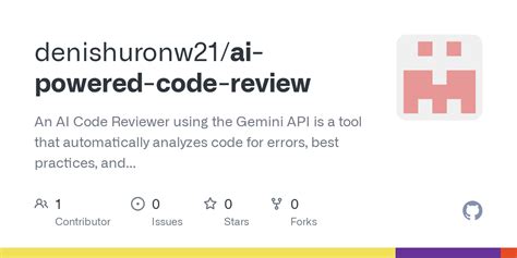 Github Denishuronw21ai Powered Code Review An Ai Code Reviewer