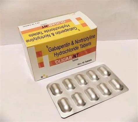 300mg Gabapentin Nortriptyline Hydrochloride Tablets Oligab Nt 300