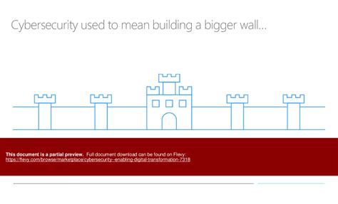 Cybersecurity Enabling Digital Transformation Ppt Slide Deck