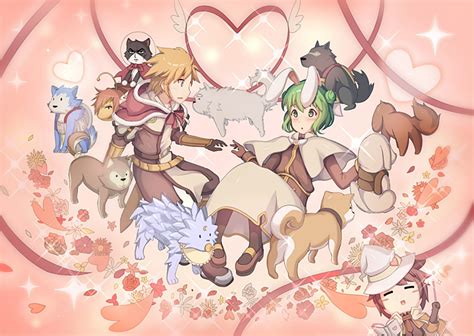 Mage Acolyte Swordsman Desert Wolf Hatii And More Ragnarok Online Drawn By Kunknee
