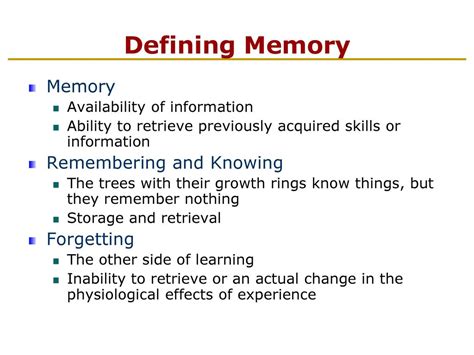 learning and remembering ppt download