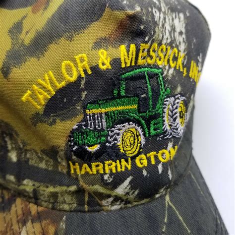 Taylor And Messick Harrington De Tractor Hat Cap Camouf Gem