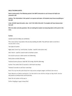 EMT Basic SKILLS TEACHING SHEETS Enrollware Emt Basic Skills Teaching Sheets Enrollware Pdf