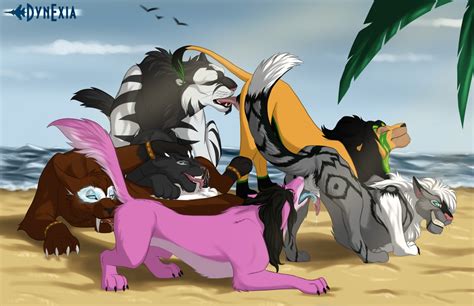 Rule 34 2014 All Fours Anatomically Correct Animal Genitalia Anklet Ares Ahiro Arleon The King