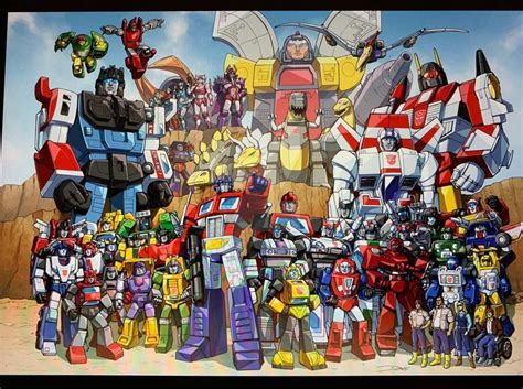 Autobots 85 Cartoon Team Shot By Dan The Artguy On Deviantart