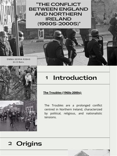 Optional Task 1 Term Presentation Pdf The Troubles Northern Ireland