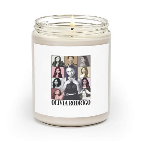 Olivia Rodrigo Eras Tour Scented Candles Olivia Rodrigo Vintage