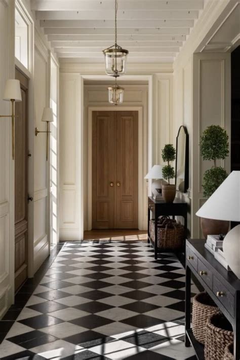 24 Inspiring Black And White Checkered Floor Design Ideas Cozy Haven
