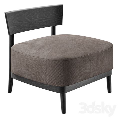 Cherish Lounge Arm Chair 3d Model