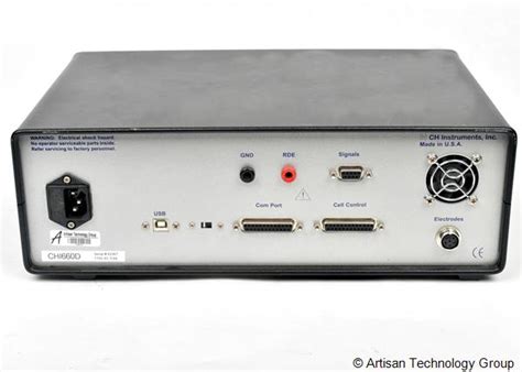 Chi660d Ch Instruments Electrochemical Workstation Artisantg™