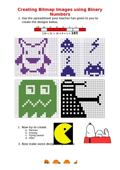Binary And Bitmapped Images Stem