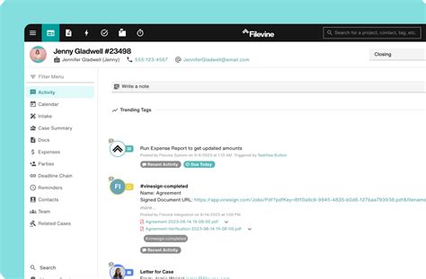 Filevine Website Hunt