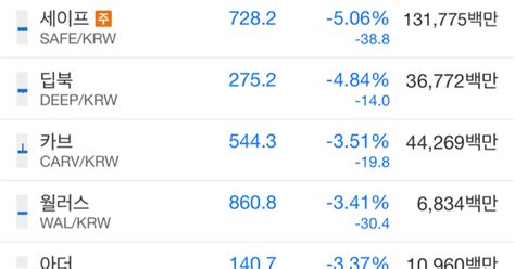 지금 떨어지는 새ㄲ들은 뭐하는 새ㄲ들임 코인니스