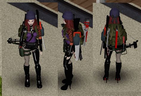 Project Zomboid B42 Detailed Player Body Model Female Reshape