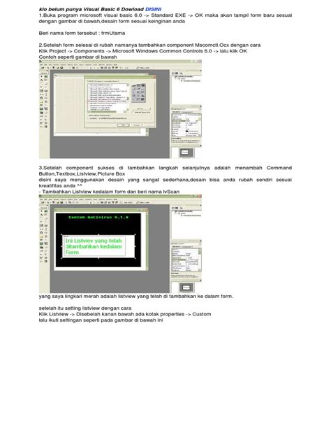 Cara Membuat Antivirus Di Visual Basic Pdf
