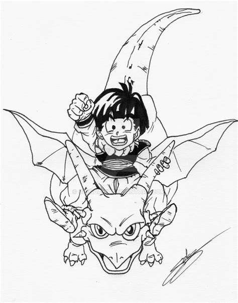 Gohan Yardrat And His Dragon By Chibidamz On Deviantart