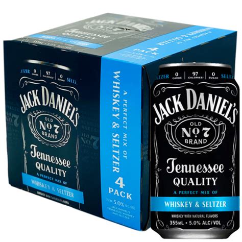Jack Daniels Whiskey And Seltzer 4 Pack Buy Now Caskers