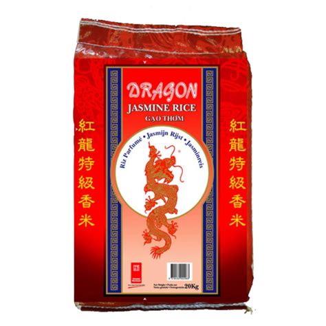 Orez Jasmine Aaa 20kg Dragon Asian Mart