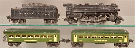 Lionel Prewar Lionel O Gauge 224 Passenger Train Set