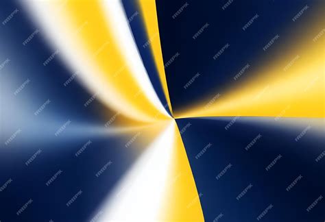 Premium Photo A Blue And Yellow Background With A Yellow And White Stripe