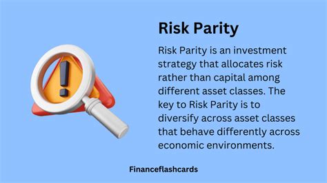 Understanding Risk Parity Strategies And Example Financeflashcards