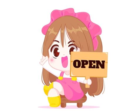 Cute Girl Coffee Shop Vectors And Illustrations For Free Download