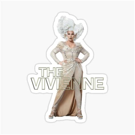 The Vivienne Sticker For Sale By Shantaysashay Redbubble