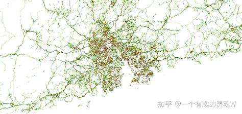 道路网栅格数据共享 2018年1km网格道路长度统计图层 有偿 知乎