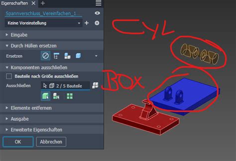 Simplify Bounding Boxes Cylinders Auto Select Autodesk Community
