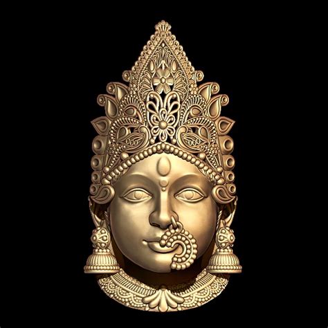 Devi Face 3d Model Stl File