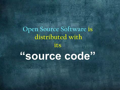 Open Source Software And Free Software Pptx Shareware And Freeware
