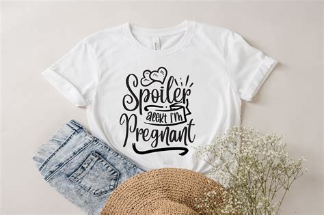 Spoiler Alekt Im Pregnant Graphic By Craftiedesigns · Creative Fabrica