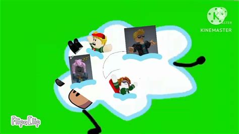 Roblox Fight Cloud Green Screen V2 Youtube