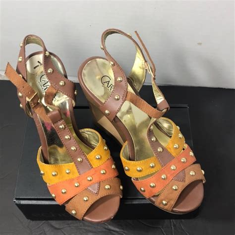 Carlos Santana Shoes Carlos Santanas Wedge Sandals Poshmark