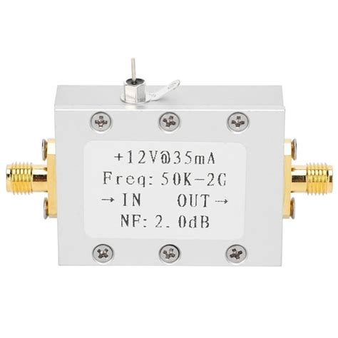 Rf Wideband Amplifier10k 2g Lna Rf Amplifier Ghzrf Amplifier Rf Gain