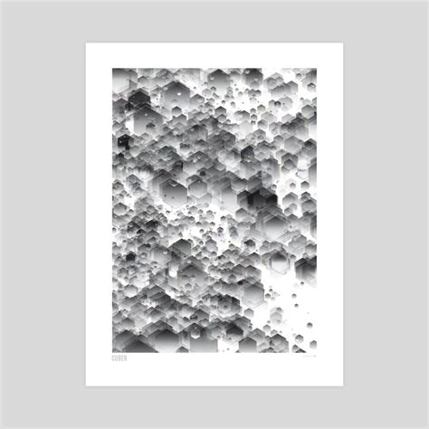 Cuben Original An Art Print By Simon C Page Inprnt