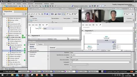 Tia Portal Comunicación Ethernet Tsend Trcv Tcon Tdiscon Entre 2 Plc