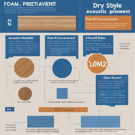 Acoustic Treatment Infographic Stable Diffusion Online