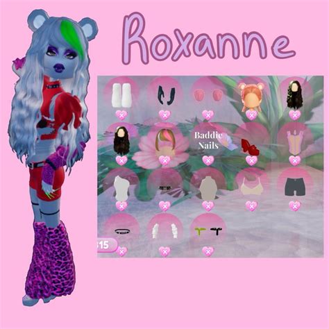 How To Make Roxanne Wolf In Dti Dress To Impress Fashion Dress Up Games Dress To Impress Dress
