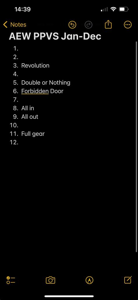 Aew Potential Ppvs Raewofficial