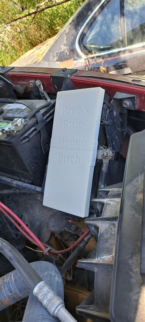 Stl File 2007 Dodge Ram Tipm Cover With Customizable Lettering 🐏・3d Printer Design To Download・cults