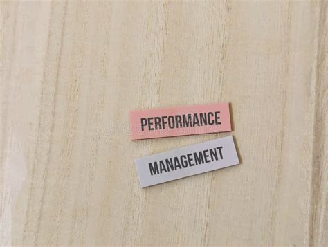Words Performance Management Stock Image Image Of Design Colorful