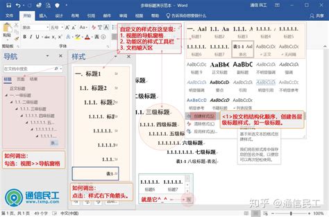 轻松word排版，使用多级列表实现标题自动编号 知乎