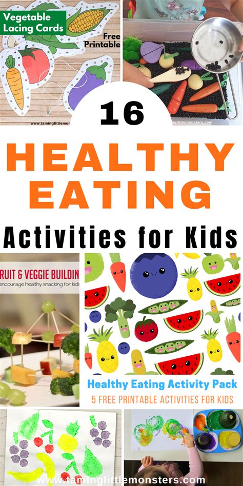 7 Healthy Food Activities Ideas Food Activities Healthy Food