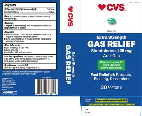 Dailymed Gas Relief Simethicone Capsule Liquid Filled