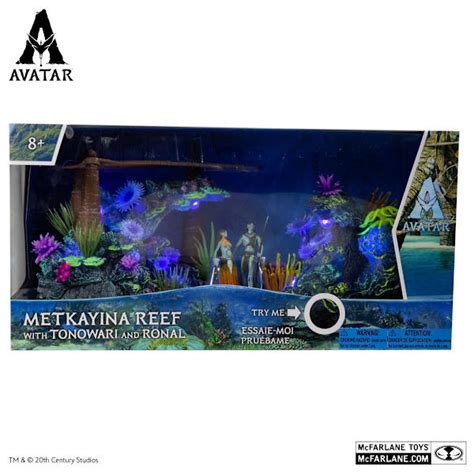 Mcfarlane Toys Avatar Metkayina Reef With Tonowari Figure 16409 Brand